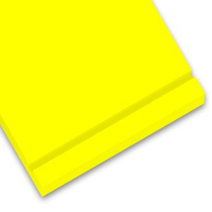Metacrilato color amarillo opaco de 3mm de grosor | Laser Project